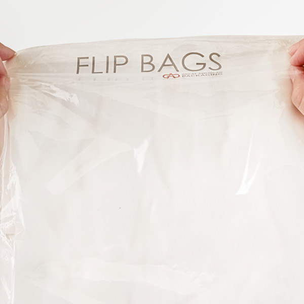 Flip Bags | Poly Bags | Great American Packaging